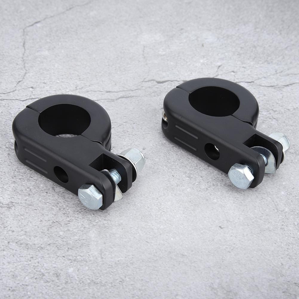 Buy Universal Motorcycle 32mm Foot Rest Mount Bracket Clamp Fit for ...