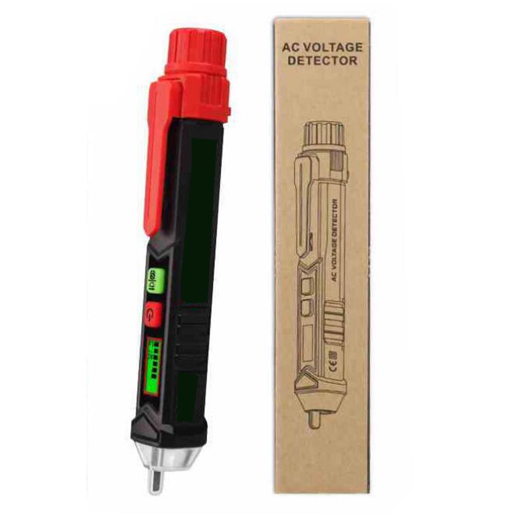 Buy AC/DC Non Contact LCD Electric Voltage Test Pen 12 1000V Detector ...