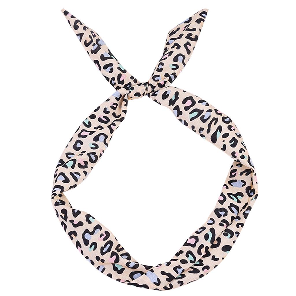 Satın alın Women Girls Cute Rabbit Ear Ribbon Headband Metal Wire ...