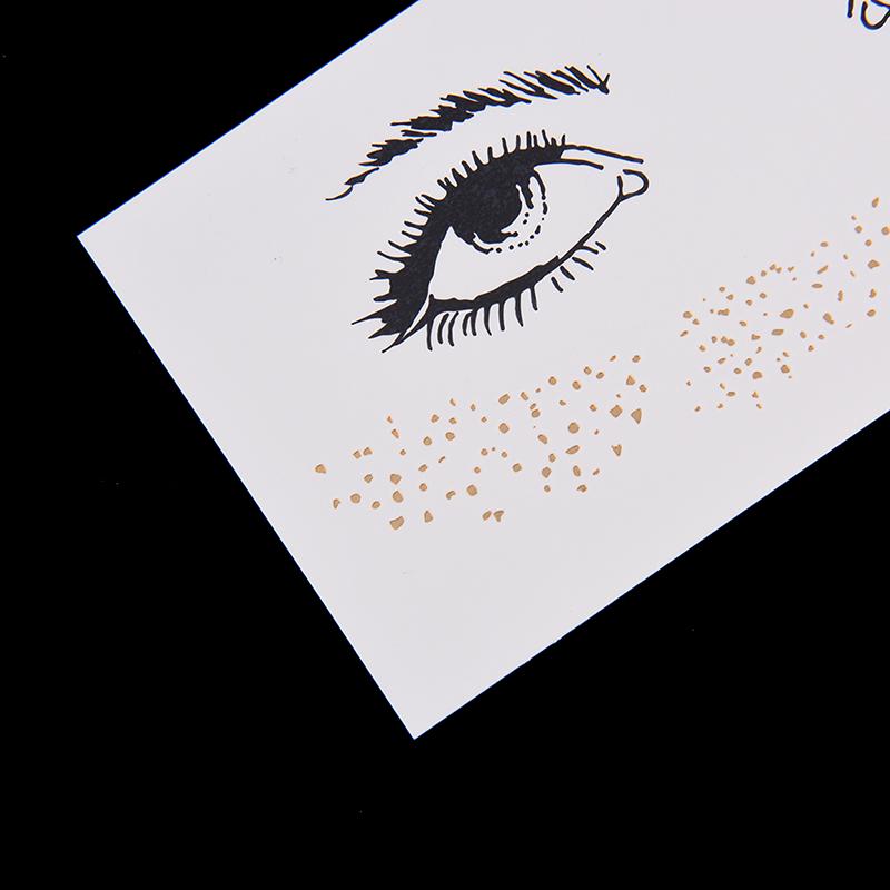 Buy Gold Face Tattoo Stickers Waterproof Bronzing Beauty Freckles ...