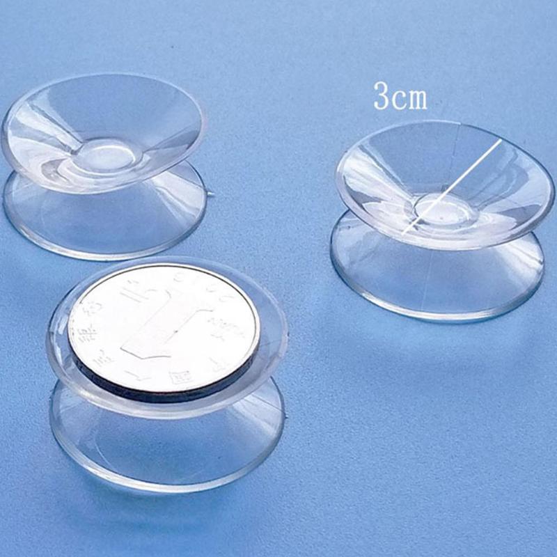 Buy 10pcs Sucker Pvc Plastic Seamless Double-sided Suction Cup A0T1 at ...
