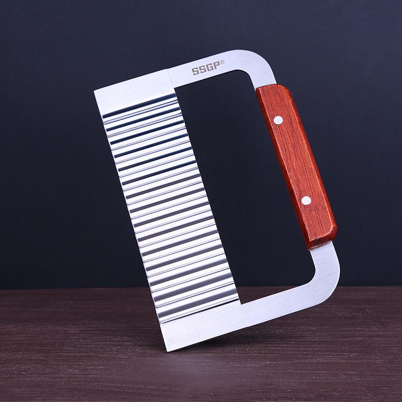 Buy Potato Slicer Cutters Stainless Steel Potato Chips Crisps Cut ...