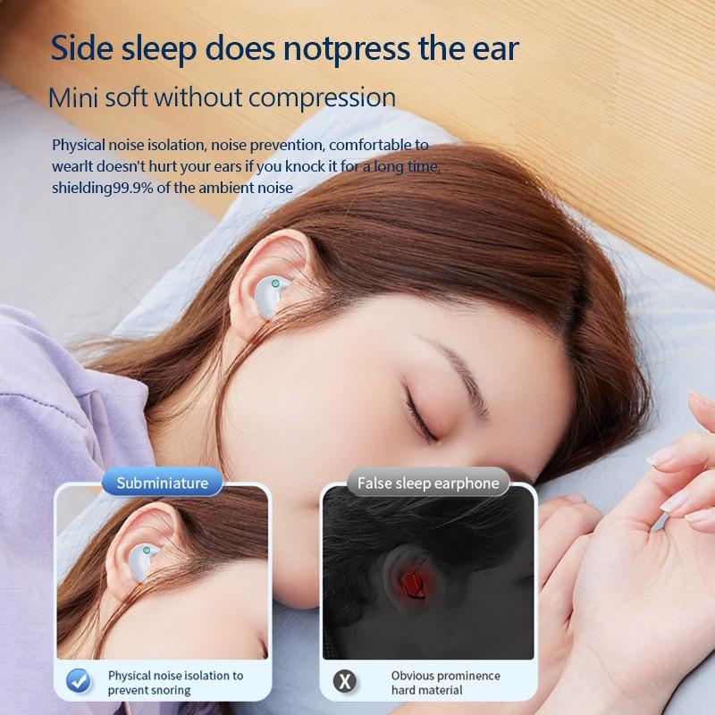 Cheap M16 Wireless Bluetooth Headset Ergonomics Invisible Earbuds LED ...