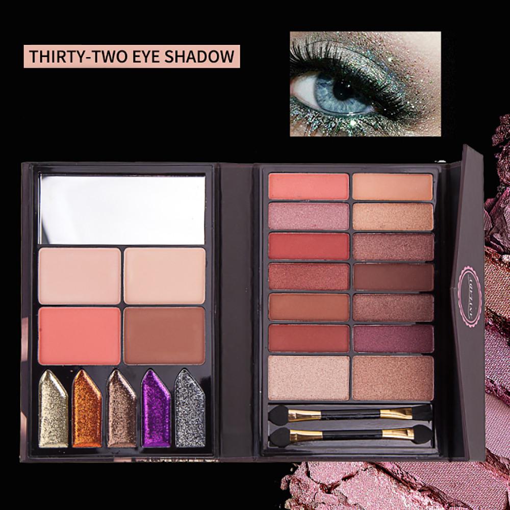 Buy Fashion Cosmetic Makeup Shimmer Matte 23 Colors Eyeshadow Palette ...