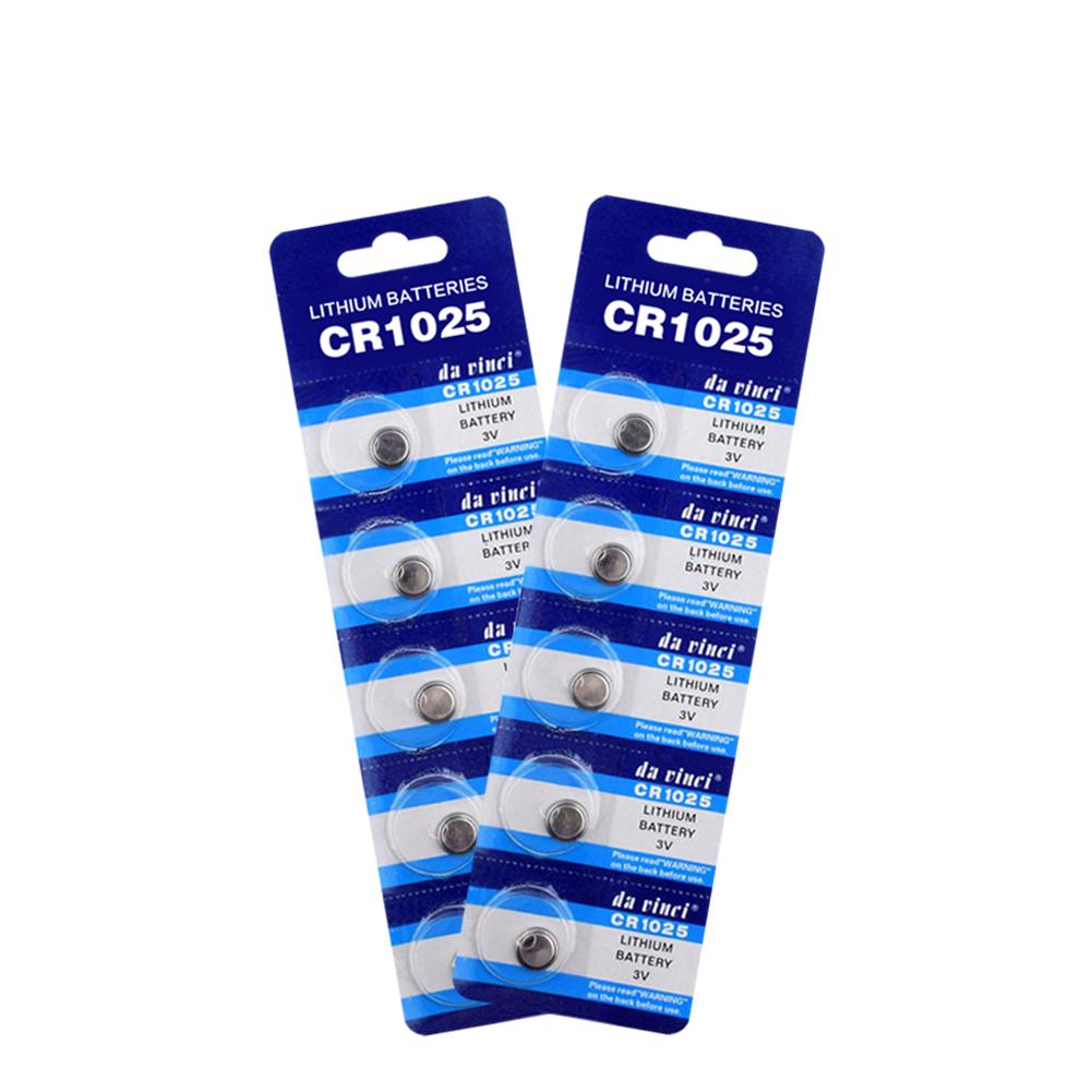 Buy 5pcs/pack CR1025 Button Batteries DL1025 BR1025 KL1025 Cell Coin ...