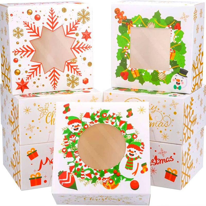 Buy 1PC Gift Packaging Presents Box Kraft Paper Xmas Paper Gift Boxes ...