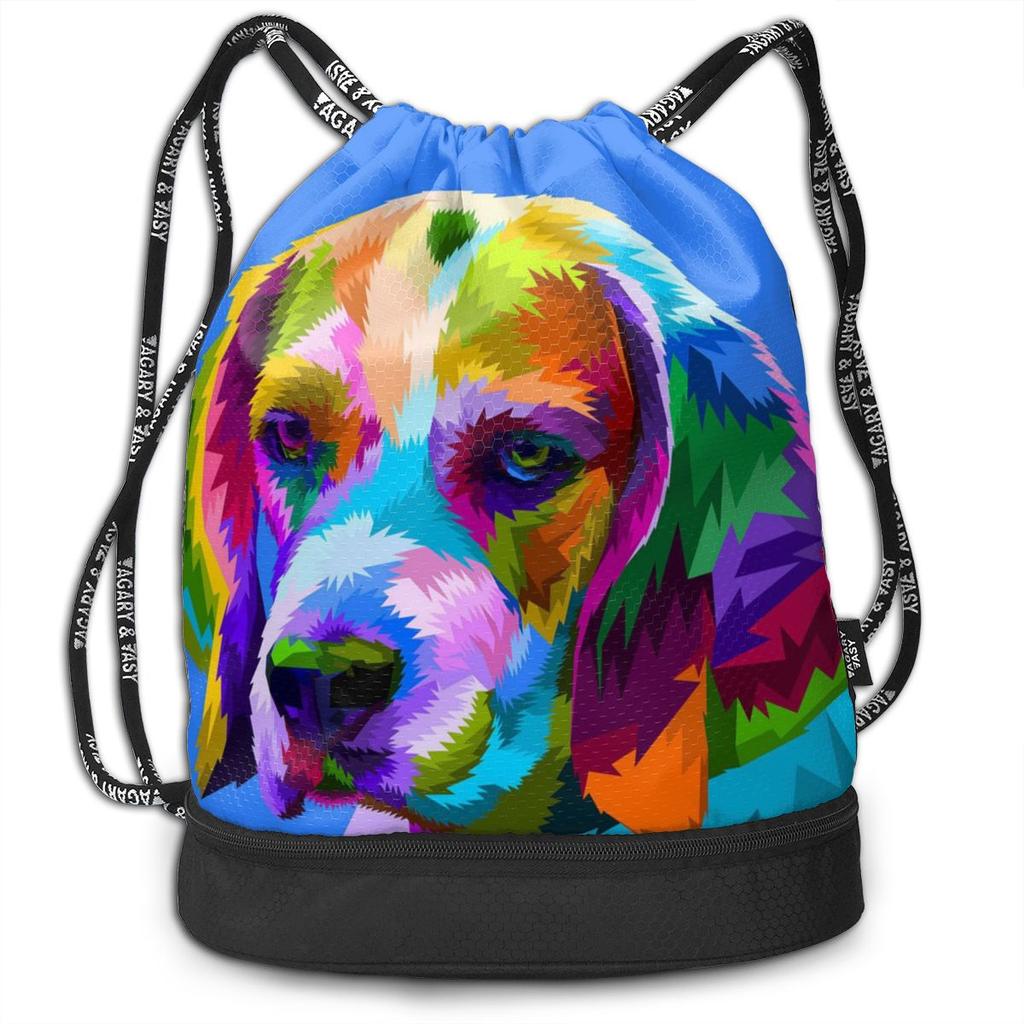 Buy Multifunctional beam backpack Colorful Beagle Head at affordable ...