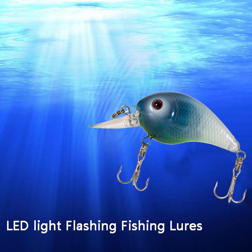 Buy Fishing Lures Fishing Light Attractant LED Flashing Lures ...