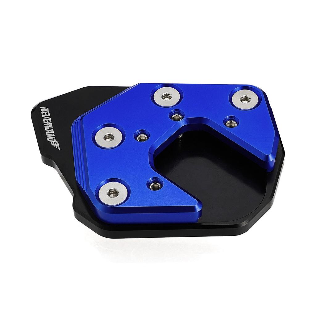 Buy CNC Aluminum Motorcycle Side Stand Pad Kickstand Extension Pad For ...
