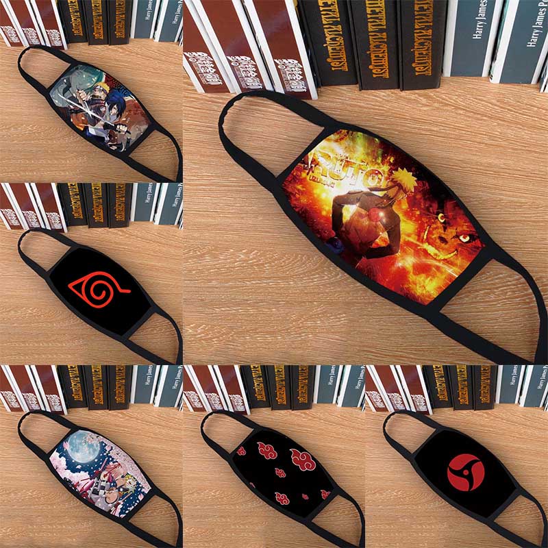 Buy Women Men Mask Akatsuki Cosplay Costume Accessories Uzumaki Naruto ...