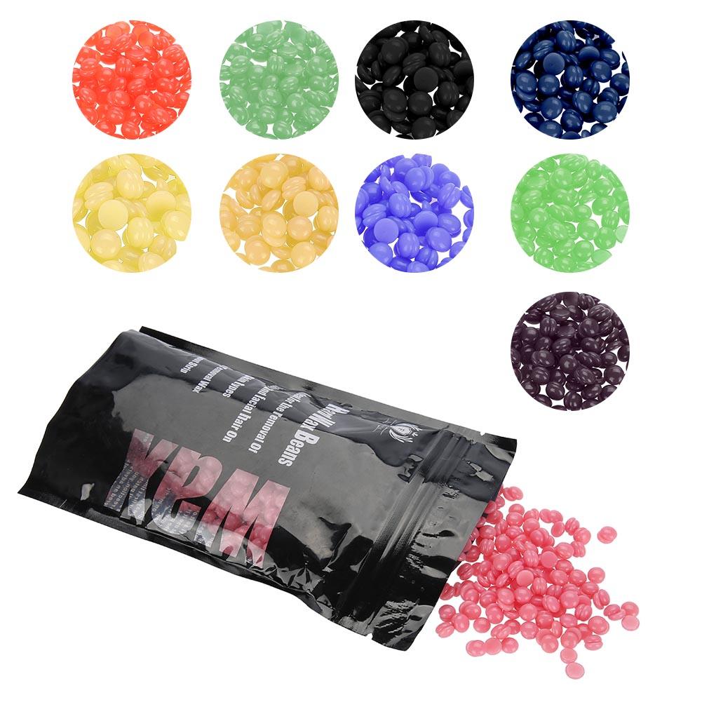 Buy 100g/Bag 10 Types Depilatory Hard Wax Bean Arm Body Hair Removal ...