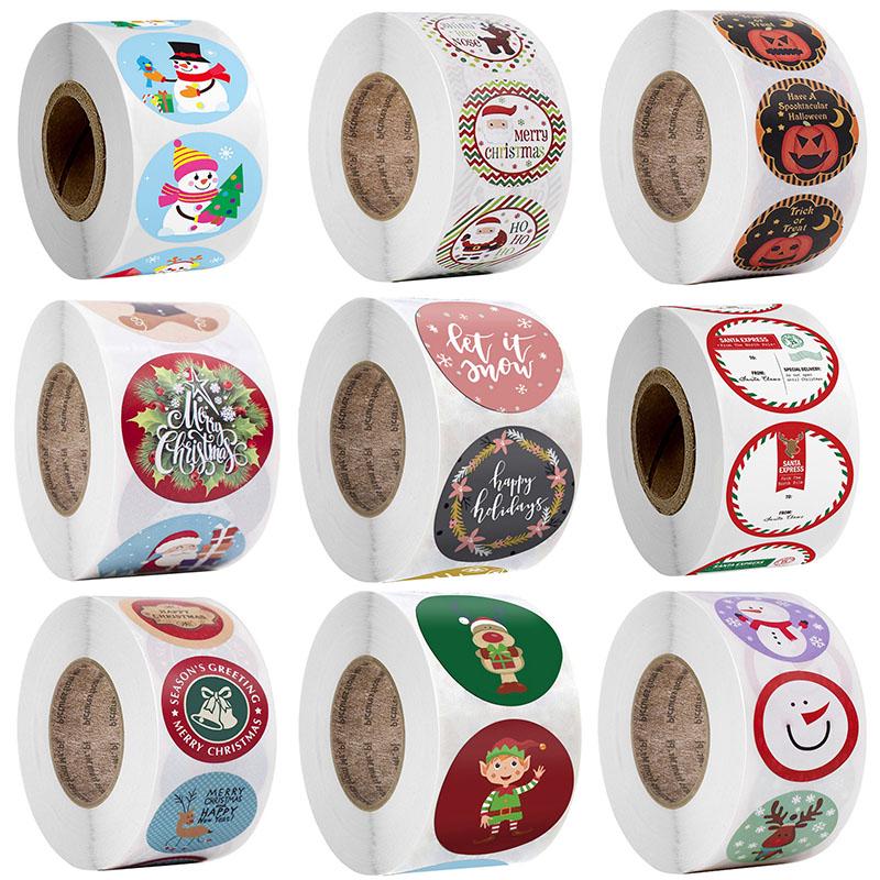 Buy Merry Christmas Labels Gift Delicacy Decoration Pretty Thank You ...