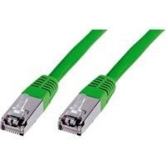 Digitus câble patch rj45 premium awg 26/7 cat 5e sf/utp blindé 0,5 m vert dk-1531-005/g uygun ...