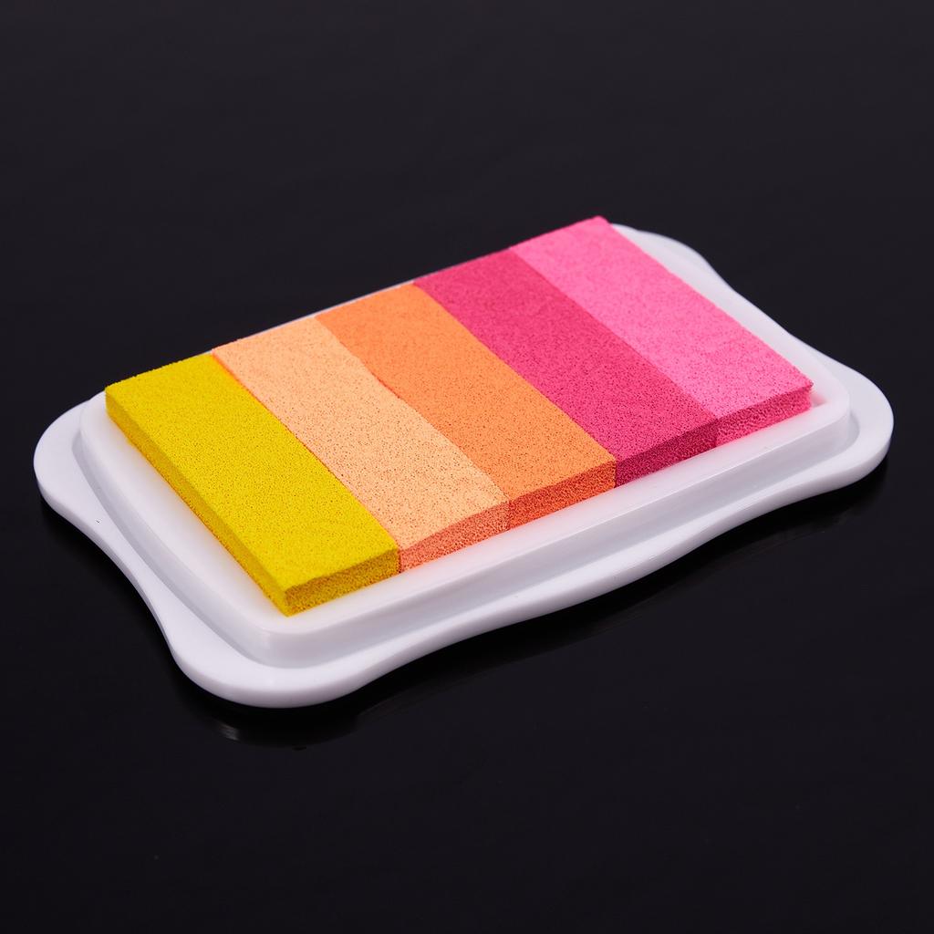 Satın alın Rubber Stamp Ink Pad Vivid Multi Colour Craft Cardmaking ...
