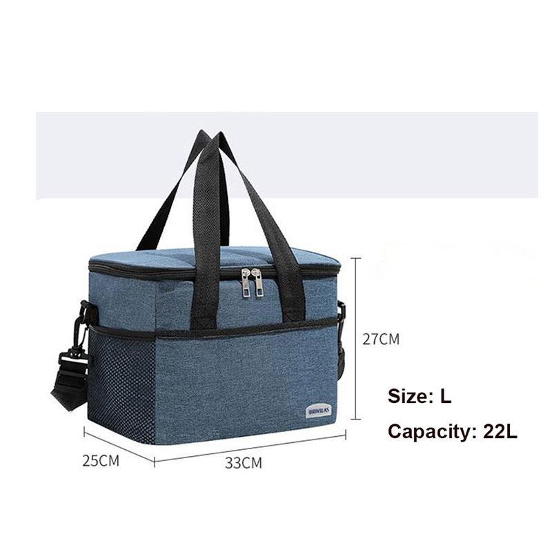 Cheap Large Capacity Lunch Bag Women Waterproof Oxford Portable Thicken ...