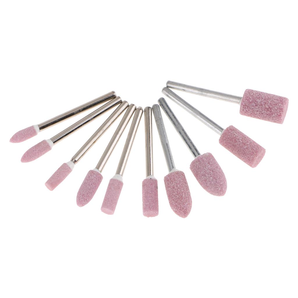 Satın alın 10Pcs Cylindrical Cone Grinding Wheels Bits Heads Polishing ...