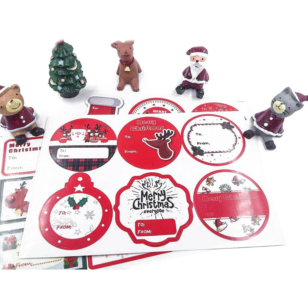 5 Packs Children Stickers Christmas Holiday Theme Paste Praise Reward ...