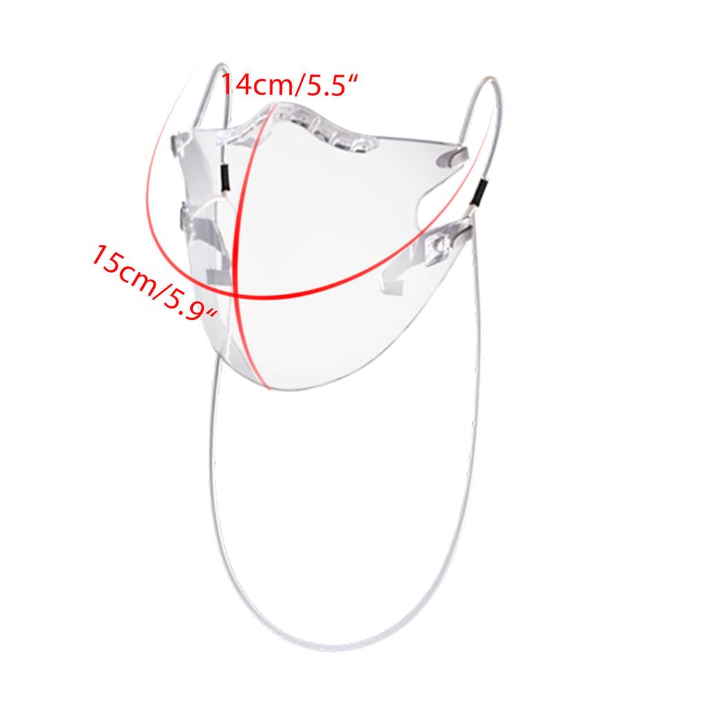 Cheap Durable Mask Face Combine Plastic Anti-Fog Reusable Clear Face ...