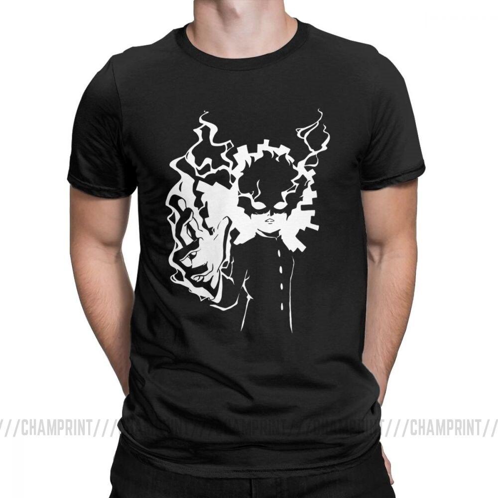 Mob 100 Mob Psycho 100 T Shirt For Men Funny Pure Cotton Tee Shirt Crew ...