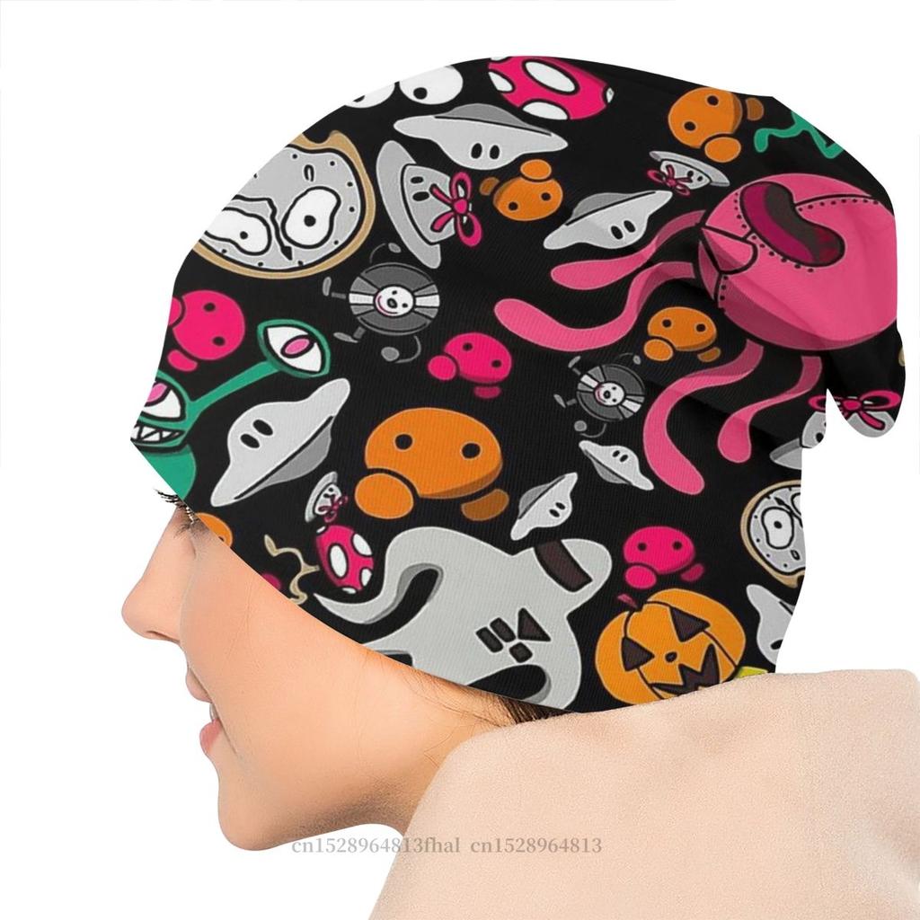 Cheap Knit Hat Earthbound Enemy Mash Up Outdoor Beanie Caps For Unisex ...