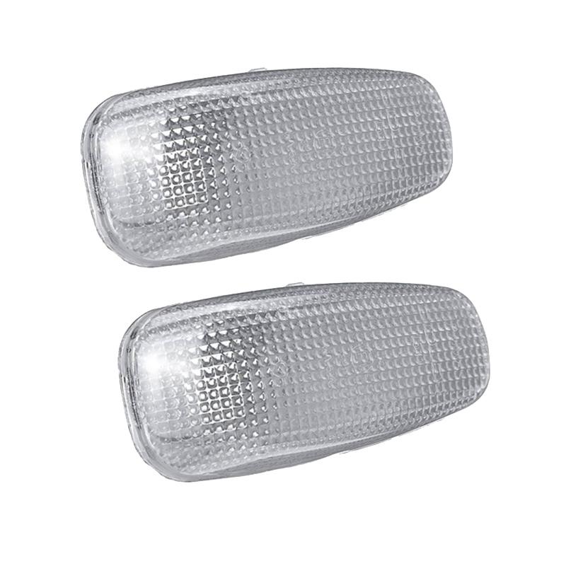 2Pcs Car Side Marker Light Lamp Repeater Light Indicator for Mercedes ...