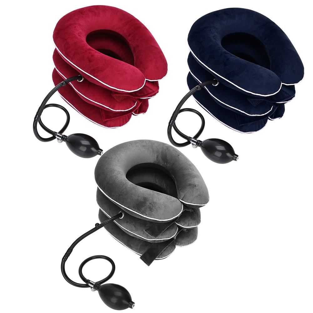 Air Inflatable Cervical Collar, Flocking Cervical Collar, for Woman ...