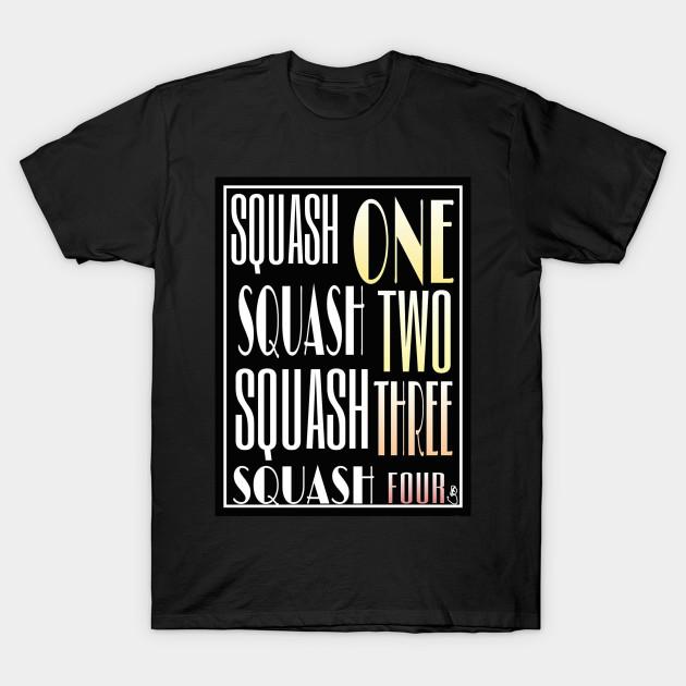 Buy Unisex Fashion TShirt Squash Print TShirt Plus Size XS-6XL T-Shirt ...