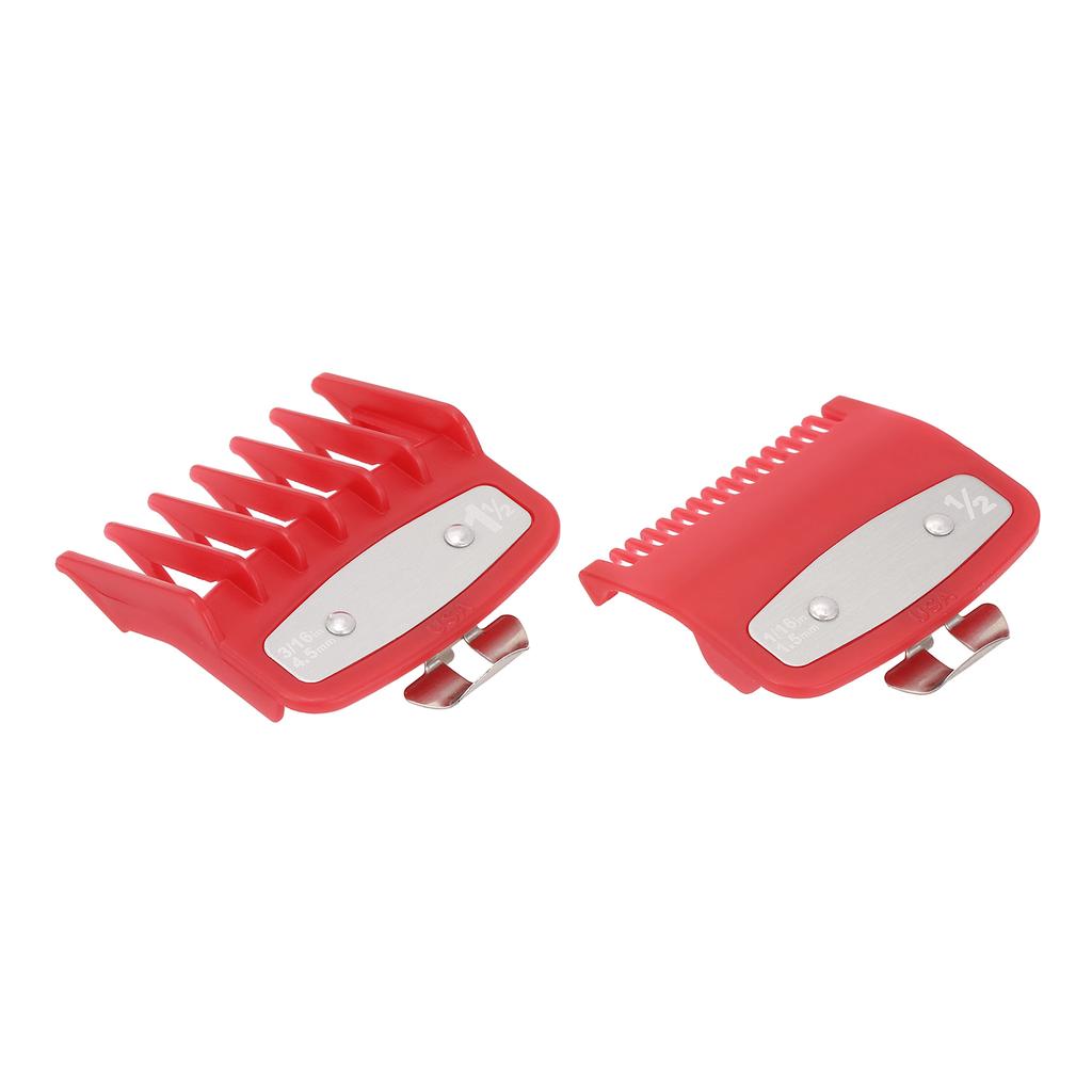Buy 2pcs Cutting Guide Comb Hair Clipper Limit Comb Guide Attachment ...