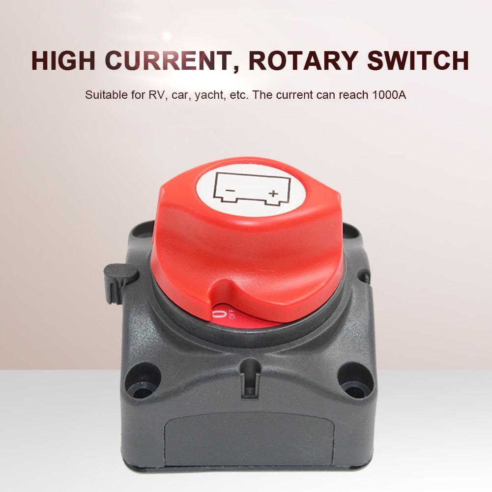 Buy Battery Master Switch Dual System Isolator 4 Positions for Boat ...