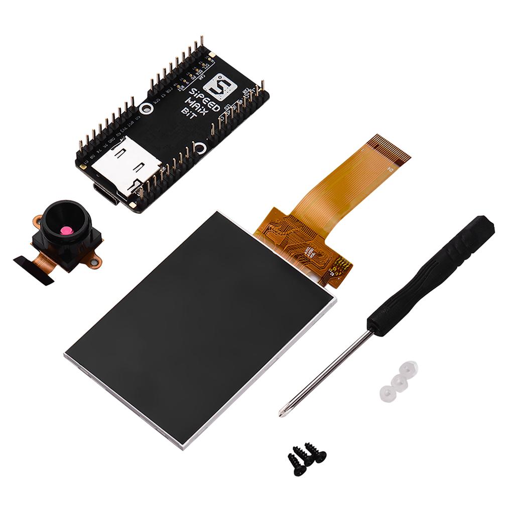 Buy MaixBIT RISCV Dual Core 64bit CPU with FPU K210 AI Development Board Large Lens Display ...