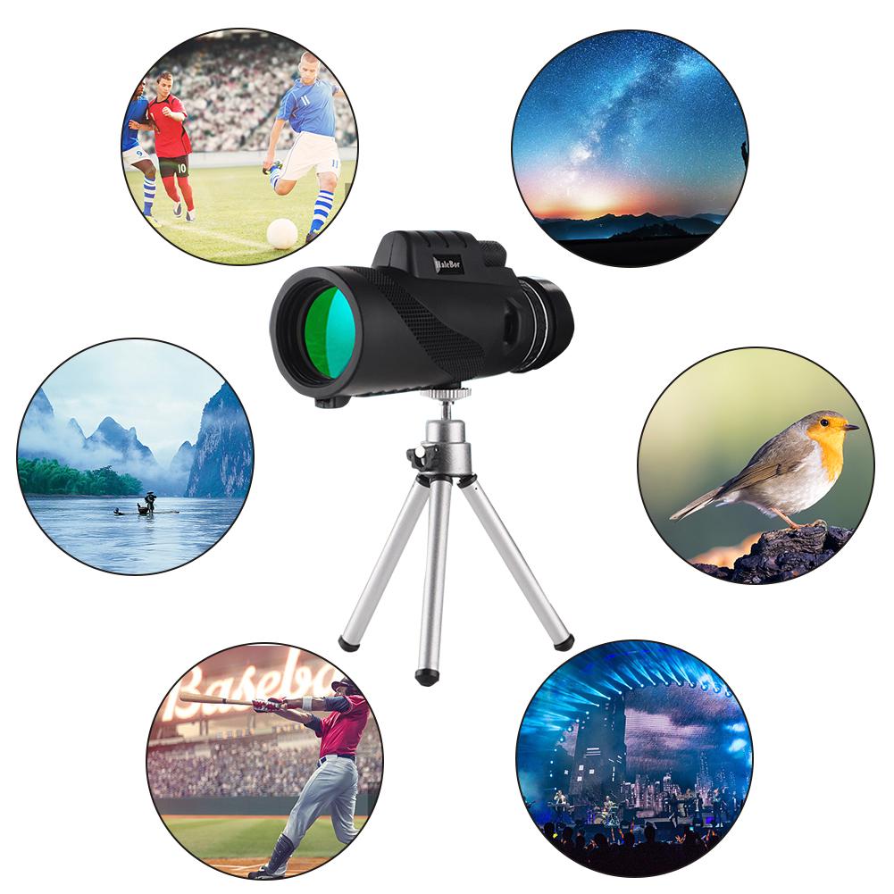 Buy Mini Monocular Telescope 50x60 High Magnification Waterproof Night ...