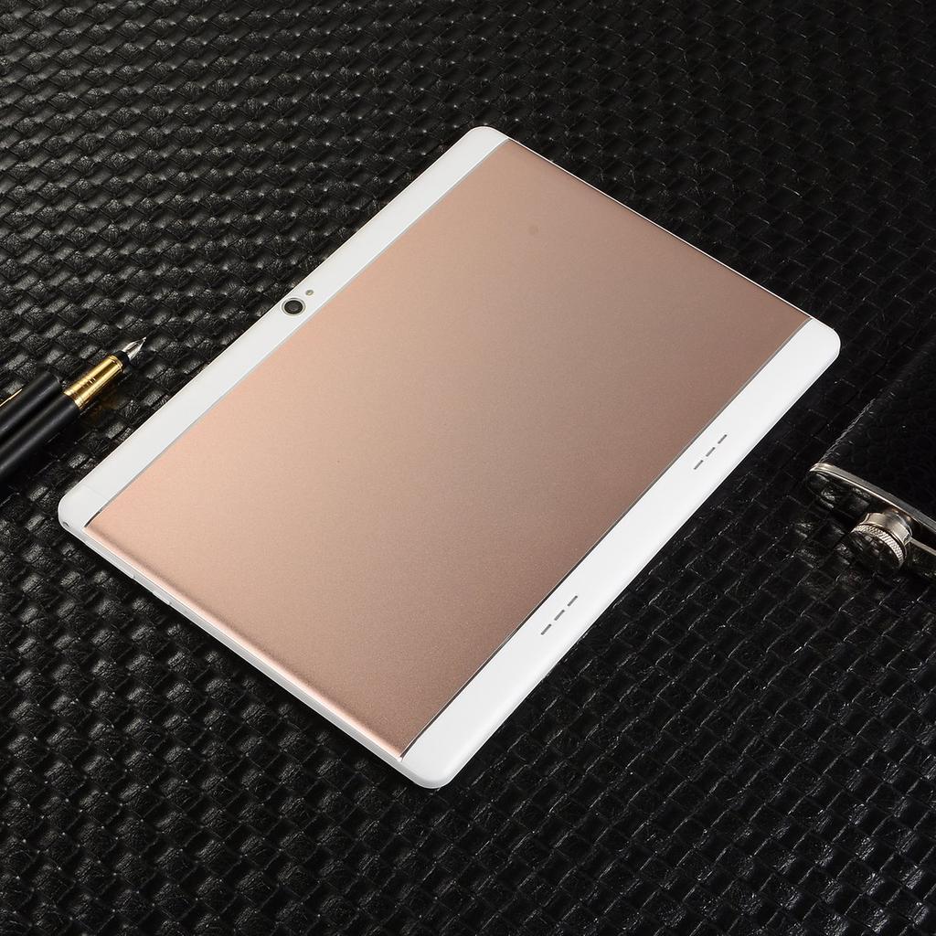KT107 Yuvarlak Delik tablet 10.1 inç Android 8.10 Tablet 8G + 64G Pembe ...
