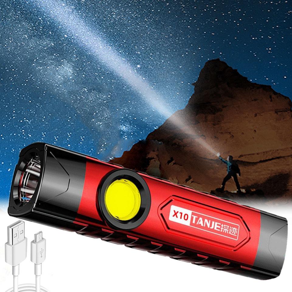 Buy Portable Led Mini Flashlight with 5 Modes, Strong Light Led ...