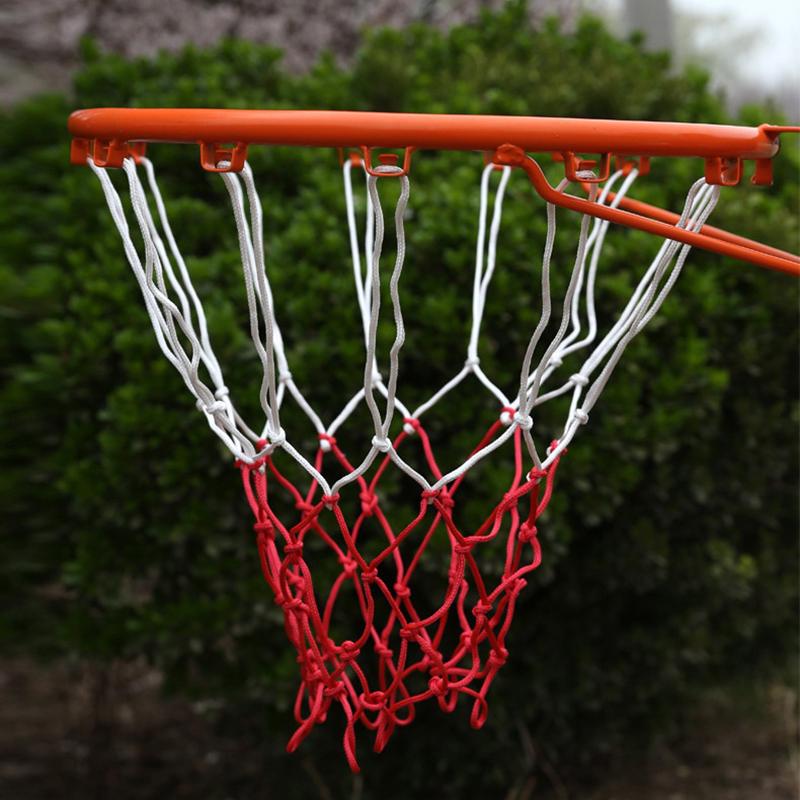 Buy Basketball Net Standard Nylon Thread Hoop Mesh Net Backboard Rim ...