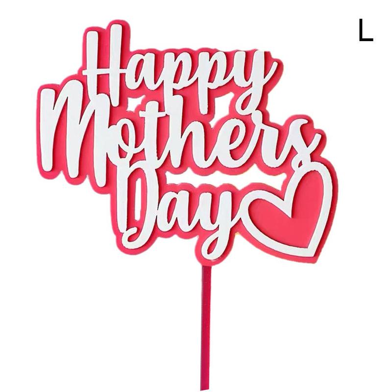 Buy Best Mom Eve Crown Love Acrylic Cake Topper Mommy Cake Favors Day ...