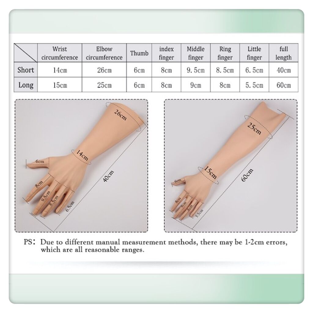 Cheap CD Crossdressing Silicone Women's Gloves Simulation Skin Design ...