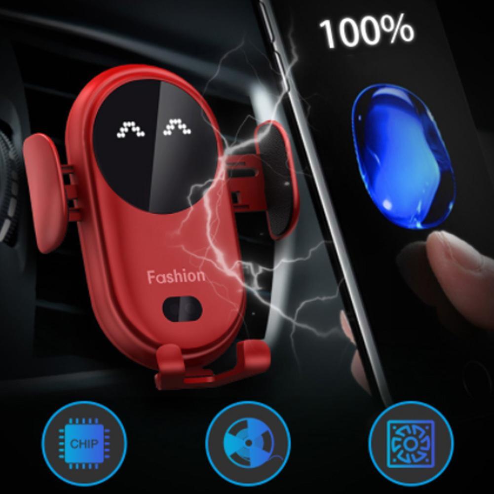 Buy S11 Car Wireless Clamping Smart Sensor Car Phone Holder Fast ...