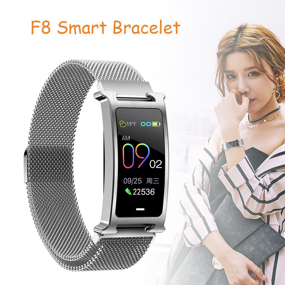 Buy F8 Smart Wristband Heart Oxygen Rate Monitor Fitness Tracker Smart ...