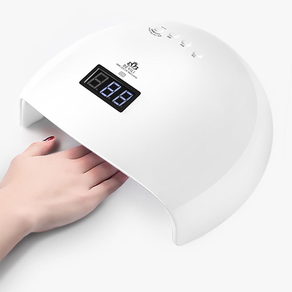 1 Set 48W LED UV Gel Curing Lamp Light Nail Gel Polish Dryer Machine ...