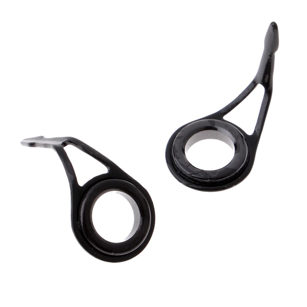 Buy 10x Fishing Rod Eye Ring Guides Line Rings for Spinning/Carp 6 at ...