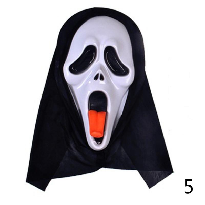 Halloween Horror Skull Mask Adult Child Skeleton Ghost Masks Cloak ...