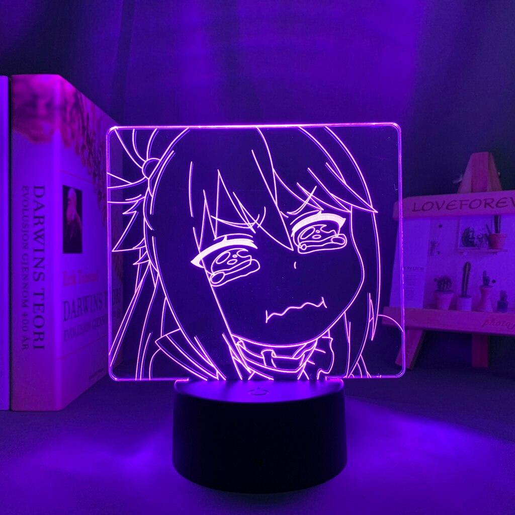 Satın alın 2022 Latest Led Light Anime KonoSuba Aqua for Kids Bedroom ...
