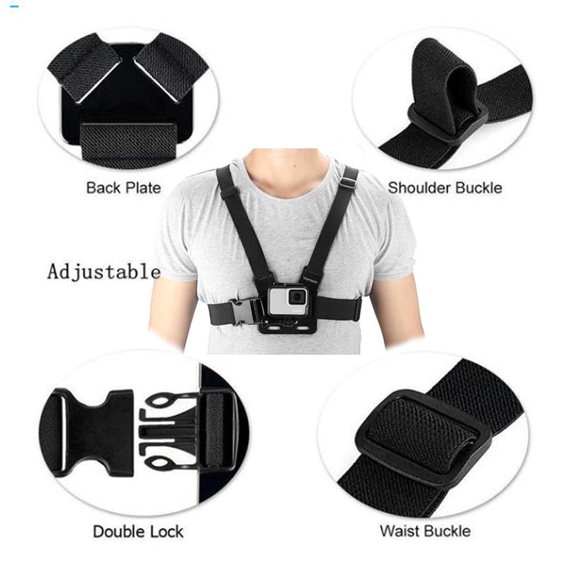 Buy Adjustable Chest Belt Strap Chest Mount Harness Sport Action Camera ...