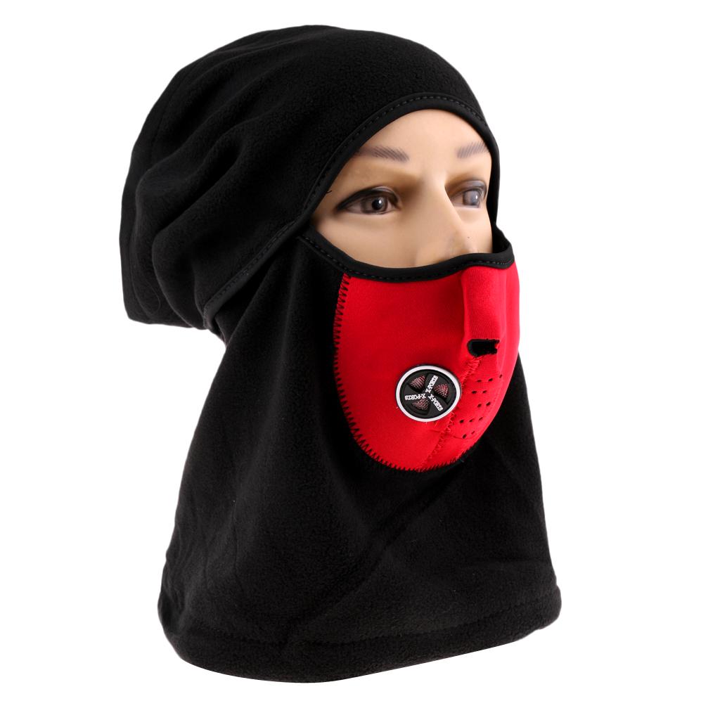 Balaclava Face Mask Winter Windproof Cycling Full Red uygun fiyatlı ...