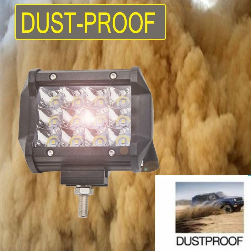 Buy 36W Led Work Light Off-road Tri-Row Offroad Led Work Light Car ...