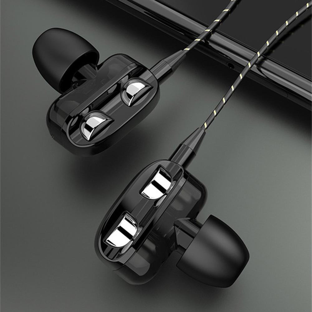 Buy Circle Heavy Bass Dual Dynamic In-Ear Wired Earphone Headphone with ...