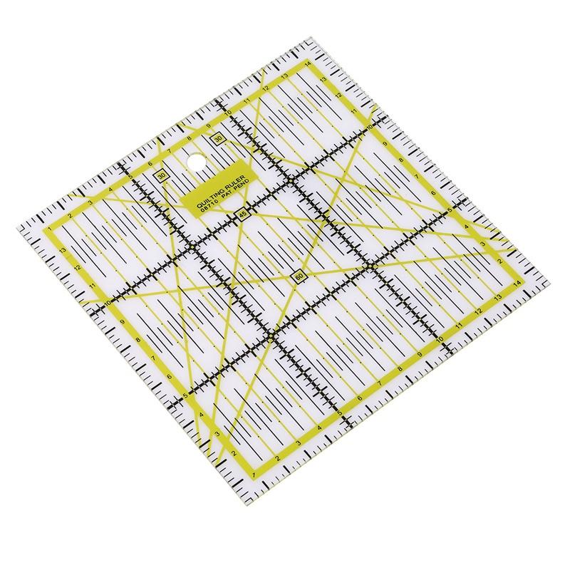 Buy Transparent Quilting Sewing Patchwork Ruler Craft DIY Cutting Tool ...