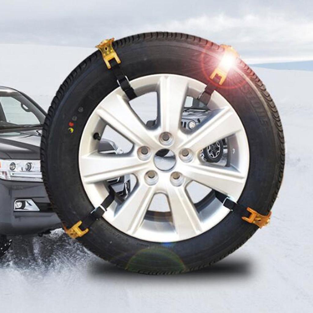 Kaufe NNEE Universal Car Tire Anti-skid Snow Chain Adjustable Tyre ...