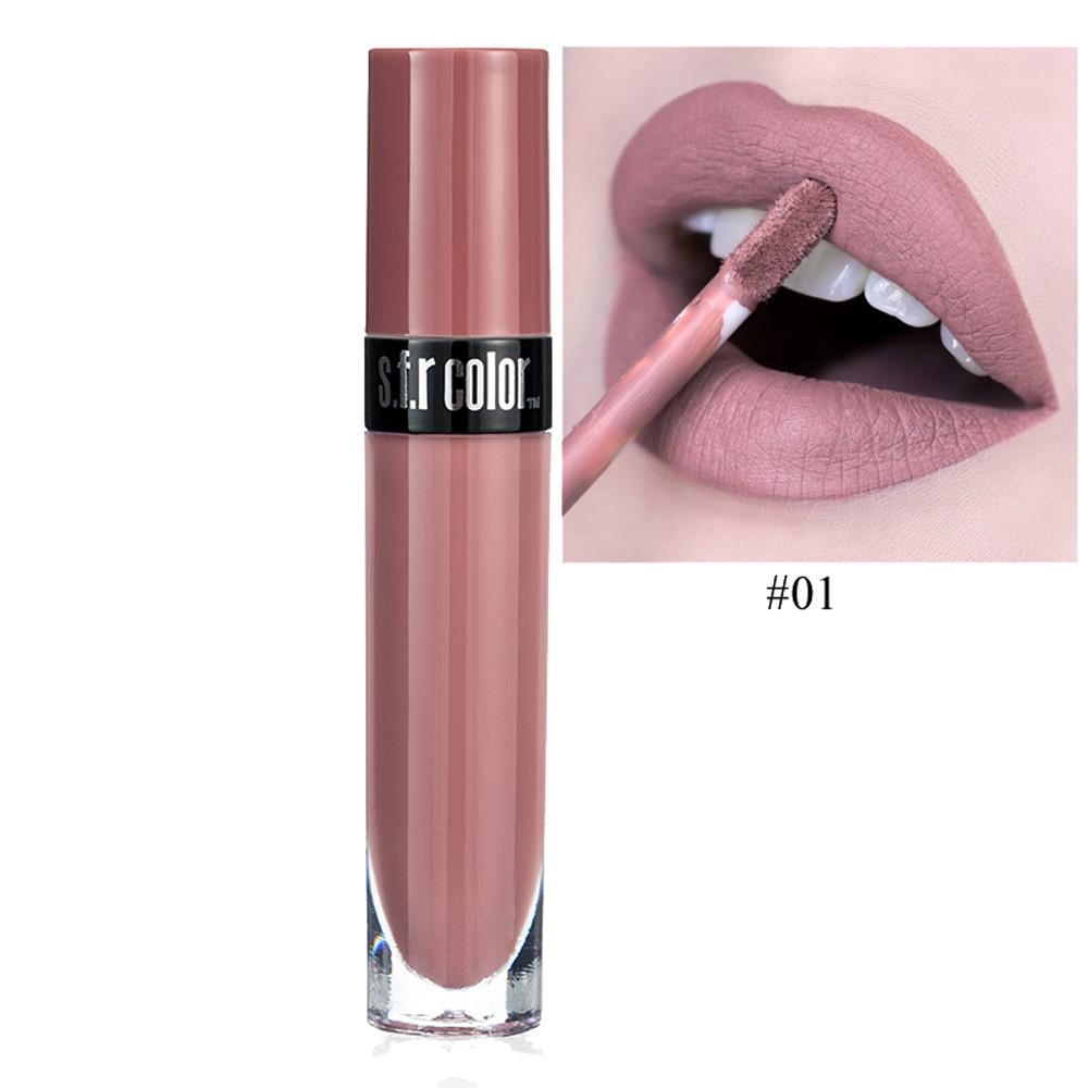 Buy Waterproof Lipstick Matte Pumpkin Color Lipstick Eat Earth Rich ...