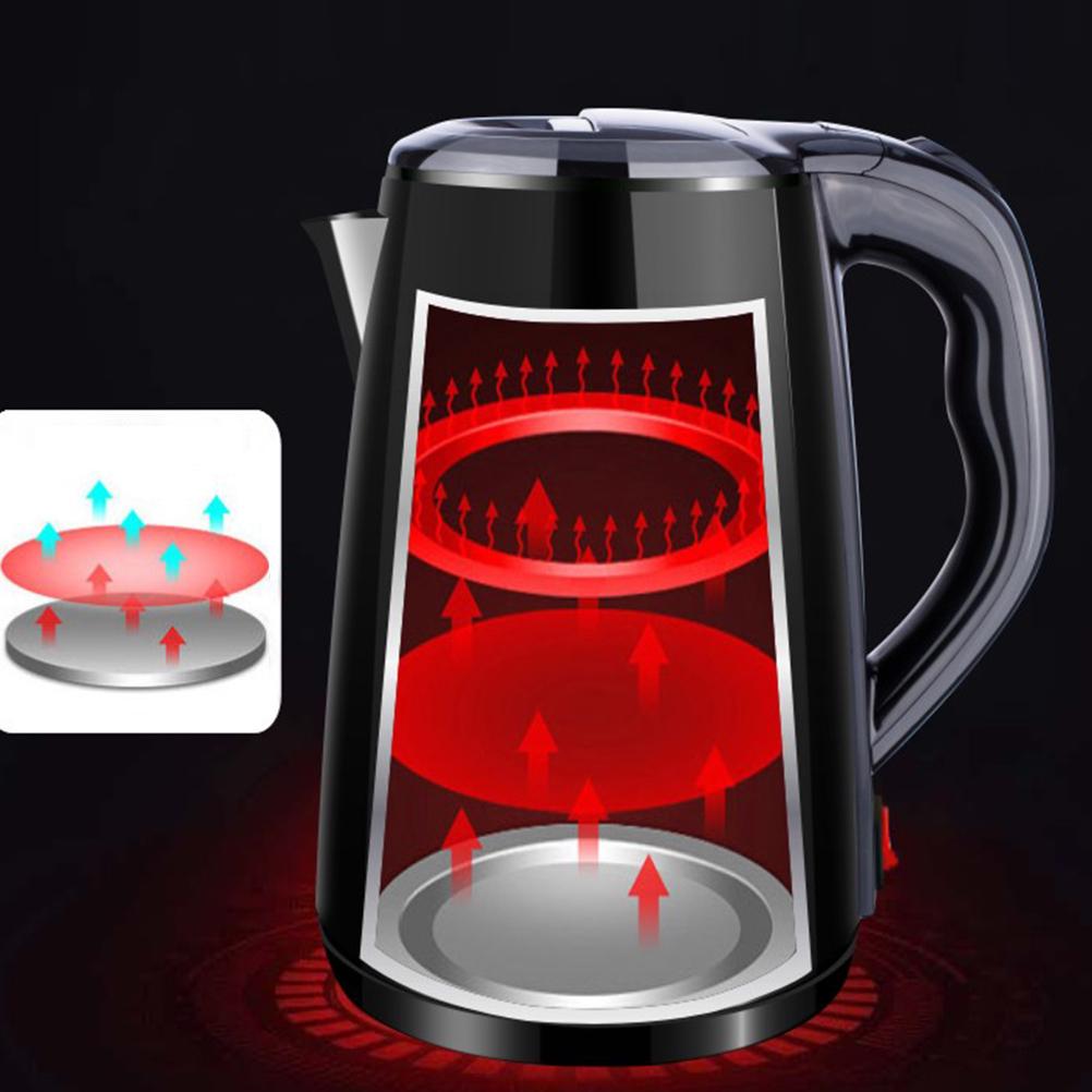 Buy 1 Pc Double Wall Electric Kettle Boil Dry Protection Quite Fast ...